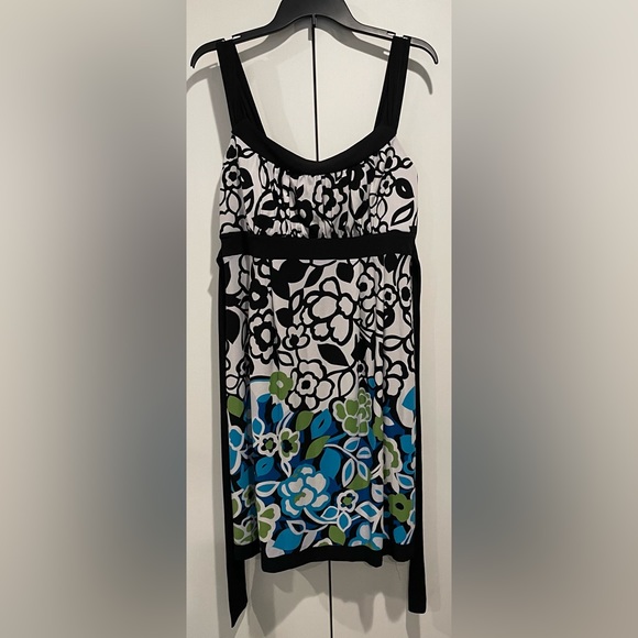 Enfocus Studio | Dresses | Enfocus Studio Sleeveless Flowered Dress ...